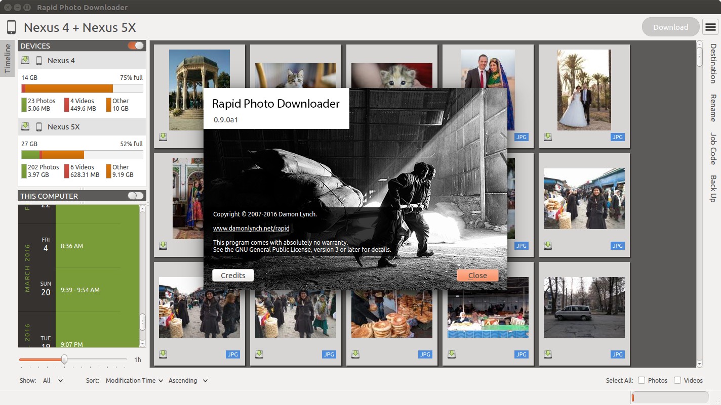 PIXLS.US Blog - New Rapid Photo Downloader